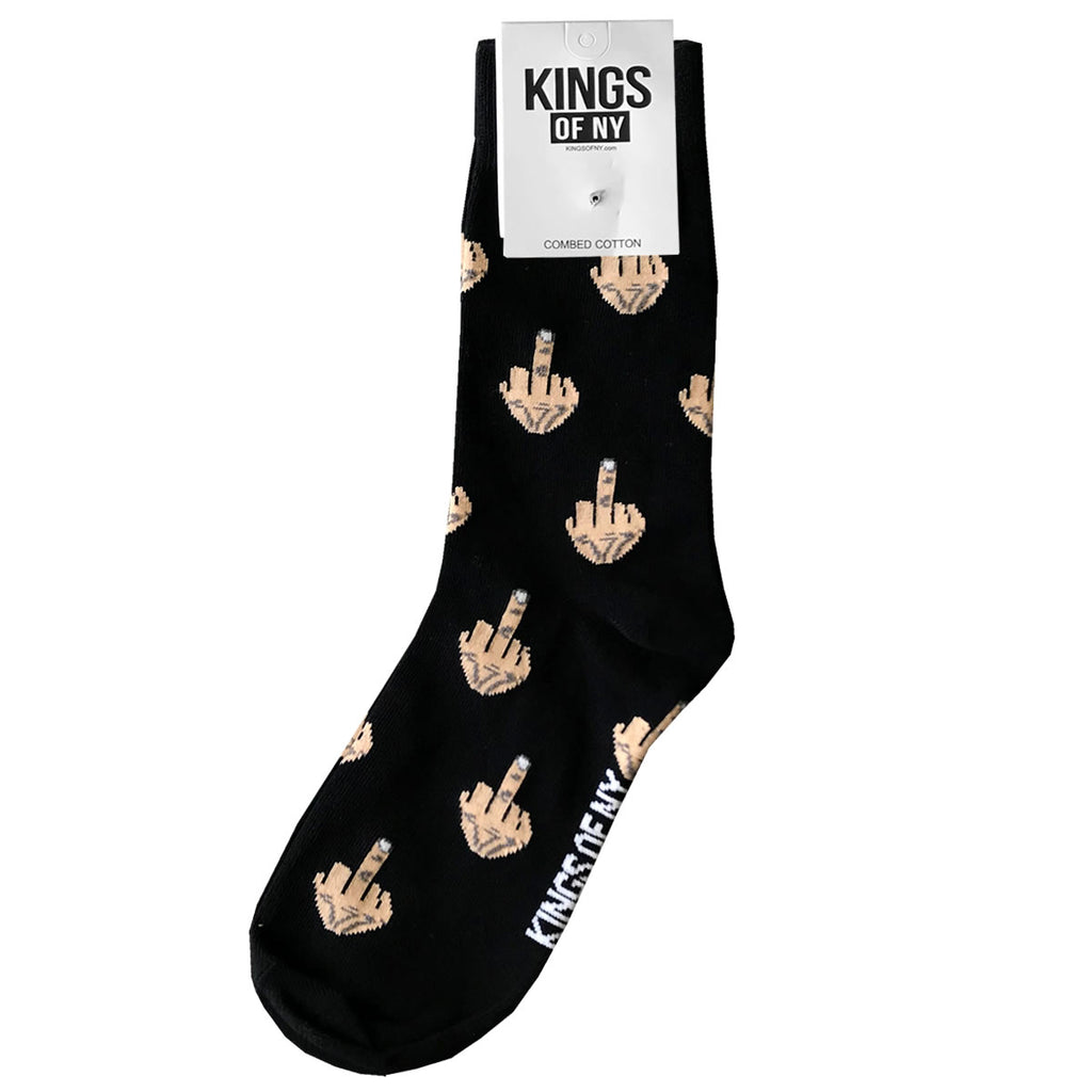 Middle Finger Emoji Mens Socks – KINGS OF NY
