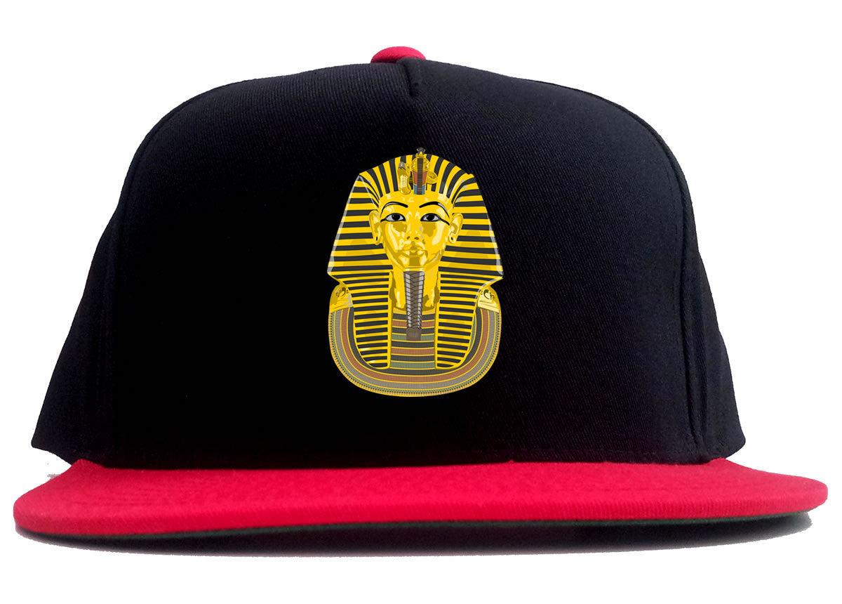 Pharaoh Egypt Gold Egyptian Head 2 Tone Snapback Hat by Kings Of NY ...