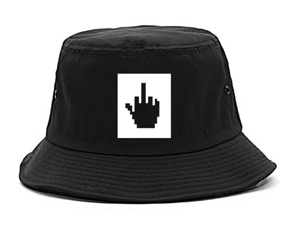 Middle Finger Emotion Meme Bucket Hat Cap By Kings Of NY – KINGS OF NY